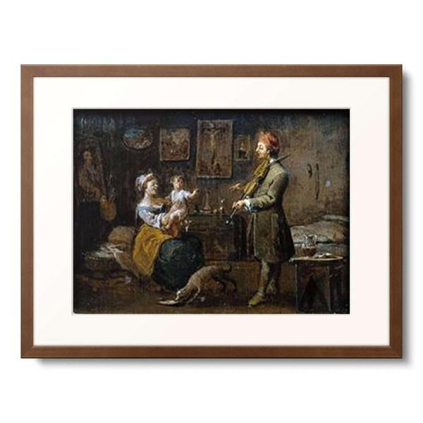 Artist:  Grund, Norbert,1717-1767 Imagetitle:  Die Familie des Malers. 1752/54. Dimensions:  12 x 16 cm. Medium:  Oil/Wo...