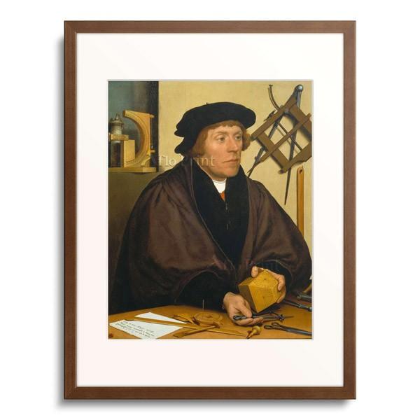 作家名:ハンス・ホルバイン（子）  ( 1497年頃 - 1543年頃 ) タイトル:天文学者ニコラウス・クラッファーの肖像国籍:ドイツ ジャンル　ドイツの画家:北方ルネサンス  Artist: Holbein the Younger, H...