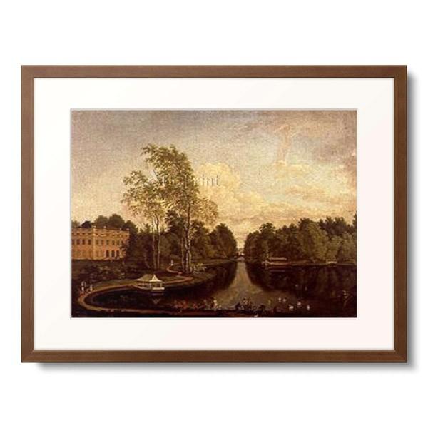 Artist:  Kobell, Ferdinand,1740-1799 Imagetitle:  Ehemaliger oberer See mit Schlos Schonbusch (Aschaffenburg) und Kanal....
