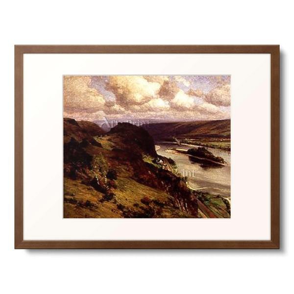 Artist:  Wille, Fritz von,1860-1941 Imagetitle:  Die Ruine Hammerstein am Rhein. 1900. Dimensions:  85,3 x 110,7 cm Loca...