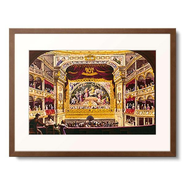 Artist:  Theater Imagetitle:  Innere Ansicht des konigl. Hoftheaters in Dresden. Lithographie. Location:  Munchen, Theat...