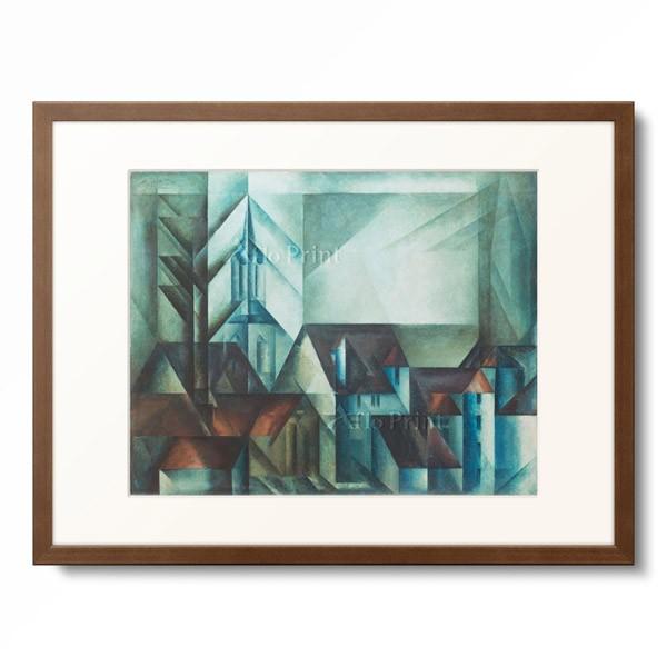 Artist: Feininger, Lyonel,1871-1956 Imagetitle: Teltow II. Location: Berlin, Neue Nationalgalerie