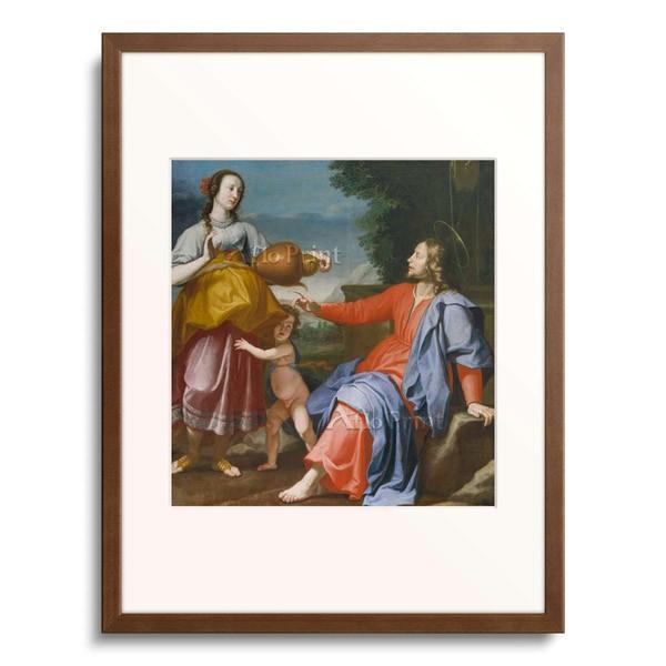 Artist:  Lippi, Lorenzo,1606-1665 Imagetitle:  Christ and the Samaritan woman at the well. 1644. Dimensions:  185 x 175 ...