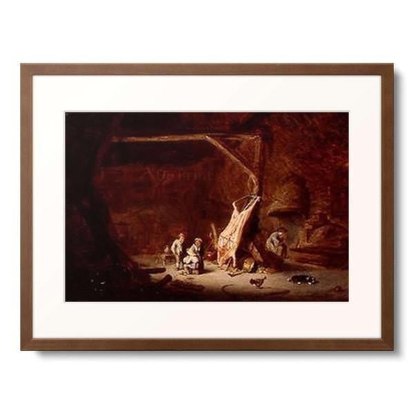 Artist:  Ostade, Isack van,1621-1649 Imagetitle:  Das geschlachtete Schwein. 1639. Dimensions:  44,8 x 68,4 cm Medium:  ...