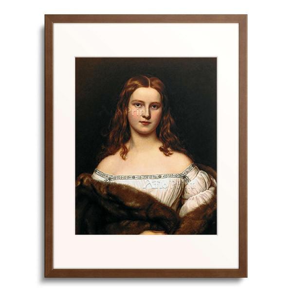 Artist:  Stieler, Joseph Karl,1781-1858 Imagetitle:  Wilhelmine Sulzer.From the Gallery of Beauties gathered by Ludwig I...