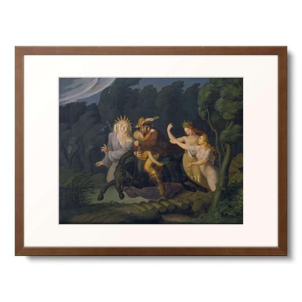 Artist:  Schnorr von Carolsfeld, Ludwig,1788-1853 Imagetitle:  Erlkonig. 1830/1835(?) Dimensions:  53,2 x 65,8 cm Locati...