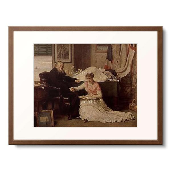 作家名： ジョン・エヴァレット・ミレイ  ( 1829年 - 1896年 ) 国籍： イギリス ジャンル　： ラファエル前派所蔵：テートギャラリーArtist:  Millais, Sir John Everett,1829-1896 Im...