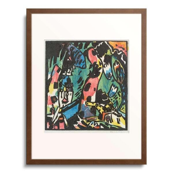 作家名:ワシリー・カンディンスキー  ( 1866年 - 1944年 ) 国籍:ロシア ジャンル:ドイツ表現主義 Artist: Kandinsky, Wassily,1866-1944 Imagetitle:The Archer. 190...