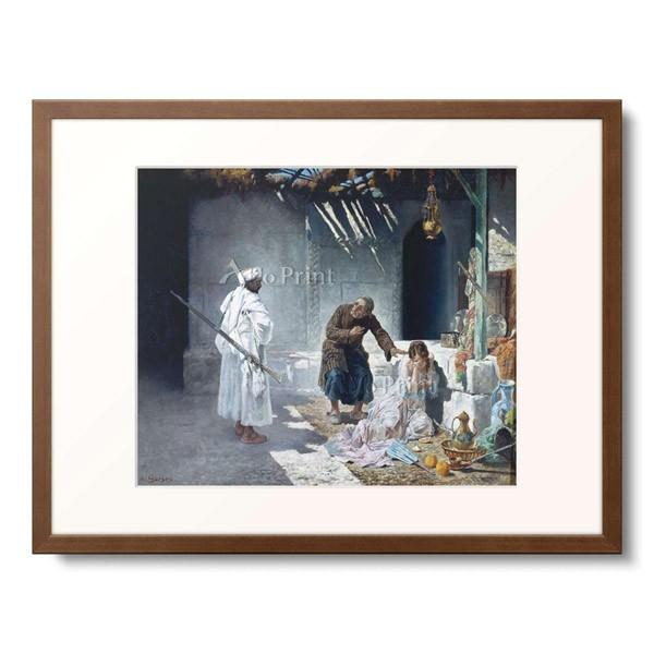 Artist:  Grison, Francois Adolphe,1845-1914 Imagetitle:  Relentless trade. Dimensions:  53 x 63,5 cm Location:  Christie...