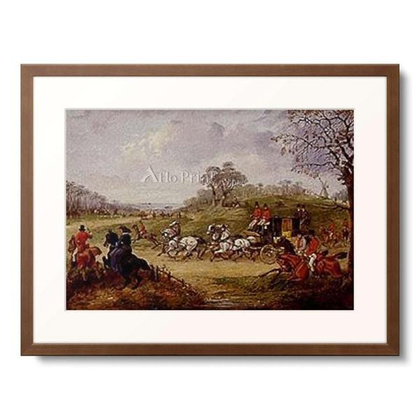 Artist:  Alken d.J., Henry,1774/75-1850 Imagetitle:  Ausfahrt zum Jagdtreffen. Dimensions:  25,2 x 35,2 cm Location:  Ch...