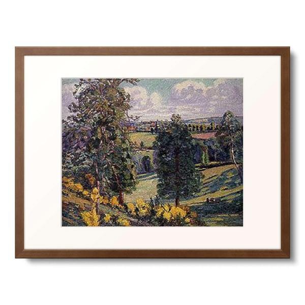 作家名:アルマン・ギヨマン　(1841年-1927年)国籍:フランスジャンル:印象派  Artist: Guillaumin, Jean-Baptiste Armand,1841-1927 Imagetitle:Baume und Vieh...