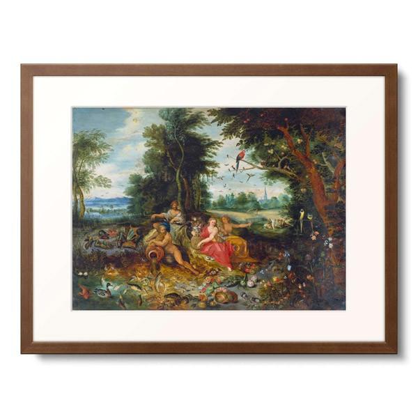 Artist:  Kessel, Jan van,1626-1679 Imagetitle:  The Four Elements. Dimensions:  53,5 x 71,8 cm Medium:  Oil/Wood Locatio...