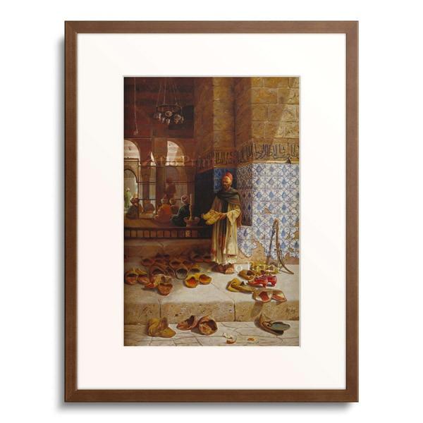 Artist:  Robertson, Charles,1844-1891 Imagetitle:  Schuhe glaubiger Moslems vor einer Moschee. 1879. Dimensions:  91,3 x...