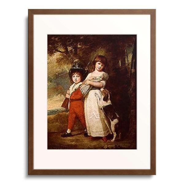 Artist:  Romney, George,1734-1802 Imagetitle:  Die Vernon-Kinder. Dimensions:  150 x 116 cm Location:  Christie's Images...
