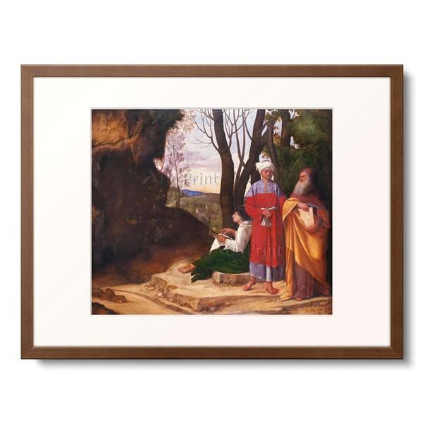 Artist:  Giorgione (G.da Castelfranco),1478-1510 Imagetitle:  The Three Philosophers. 1508/09 Dimensions:  123,8 x 144,5...
