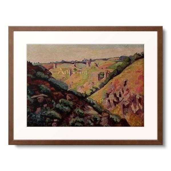 作家名:アルマン・ギヨマン　(1841年-1927年)国籍:フランスジャンル:印象派  Artist: Guillaumin, Jean-Baptiste Armand,1841-1927 Imagetitle:The ruins of C...