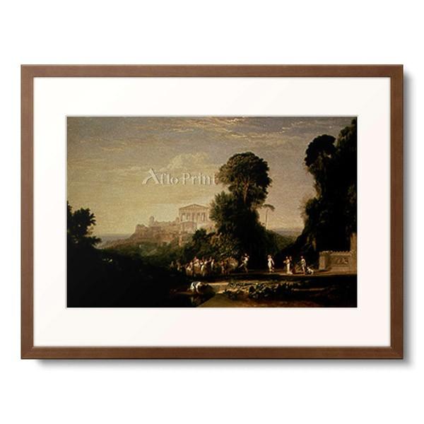 作家名:ジョゼフ・マロード・ウィリアム・ターナー  ( 1775年 - 1851年 ) 国籍:イギリスの画家 ジャンル:ロマン主義 風景画年代:18世紀、19世紀Artist: Turner, Joseph Mallord William,...