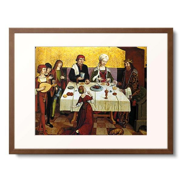 Artist:  Meister, Berner,15th century Imagetitle:  Herod's feast. Dimensions:  102,5 x 123 cm Medium:  wood Location:  B...