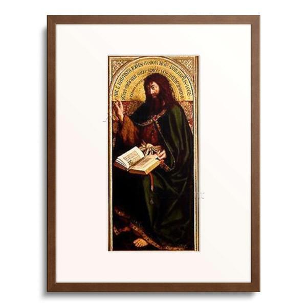 Artist:  Coxcie, Michiel,um1499-1592 Imagetitle:  John the Baptist. Copy after van Eyck (Ghent Altarpiece). Dimensions: ...