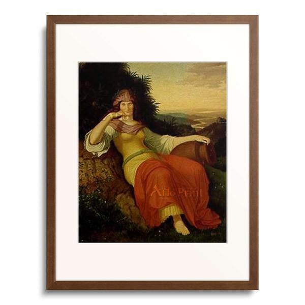 Artist:  Kaulbach, Wilhelm von,1804-1874 Imagetitle:  Die Quelle. Dimensions:  55,5 x 45 cm Location:  Bayer.Staatsgemal...