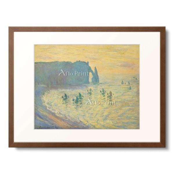 フランスの画家ジャンル： 印象派  Artist:  Monet, Claude,1840-1926 Medium:  The cliffs at Etretat. 1883/86 Dimensions:  66 x 81 cm Mediu...