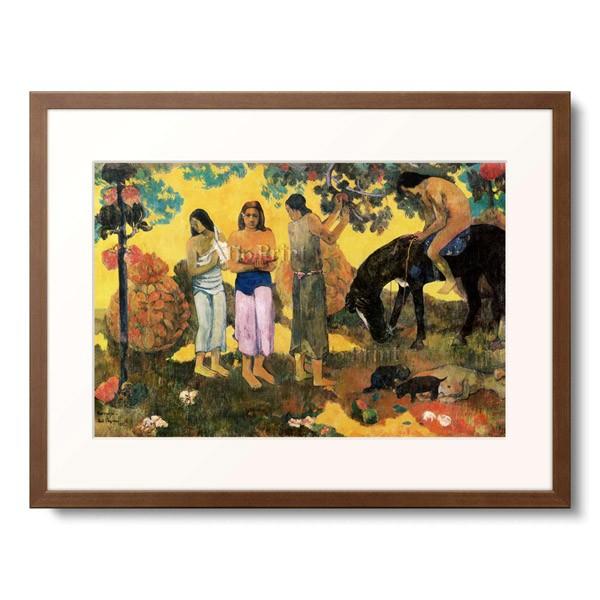 作家名:ポール・ゴーギャン  ( 1848年 - 1903年 ) タイトル:ルプルプ国籍:フランス ジャンル:印象派　ポスト印象派 Artist: Gauguin, Paul,1848-1903 Imagetitle:RUPE RUPE (...