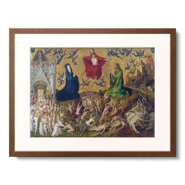 Artist:  Lochner, Stephan,ca. 1410-1451 Imagetitle:  Weltgericht. Dimensions:  124 x 172 cm Medium:  on oak wood Locatio...