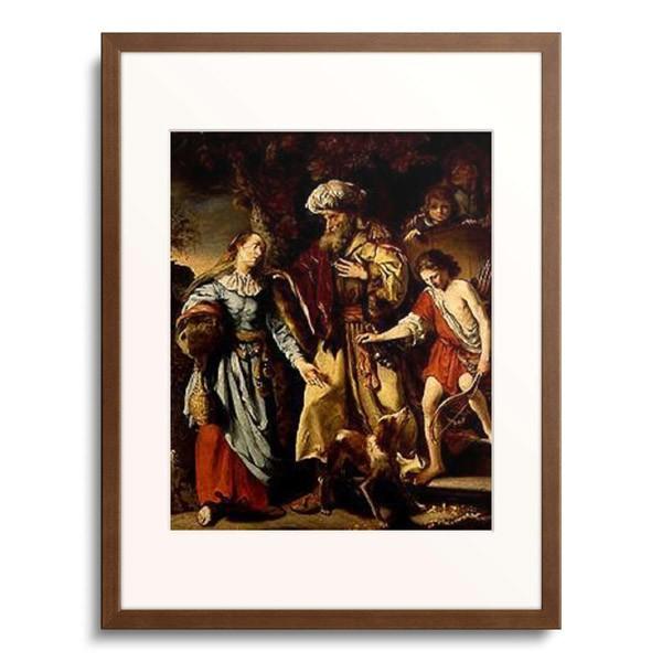 Artist:  Kneller, Gottfried,1646-1723 Imagetitle:  Abraham, Hagar and Ishmael. Dimensions:  231 x 186,5 cm Location:  Ba...