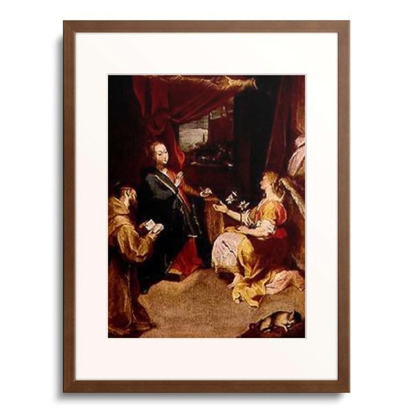 Artist:  Barocci, Federigo,1526-1612 Imagetitle:  Verkundigung Mariae (mit dem hl.Franz von Assisi). Dimensions:  87 x 6...