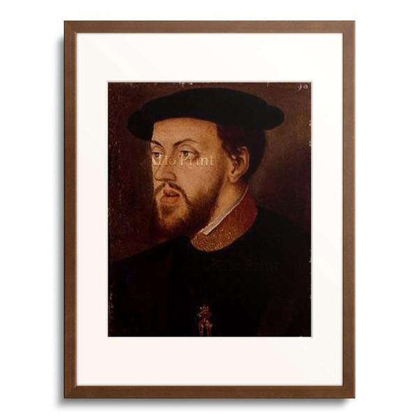Artist:  Beham, Bartel (nach...) Imagetitle:  Emperor Charles V. Location:  Bayer.Staatsgemaldesammlungen