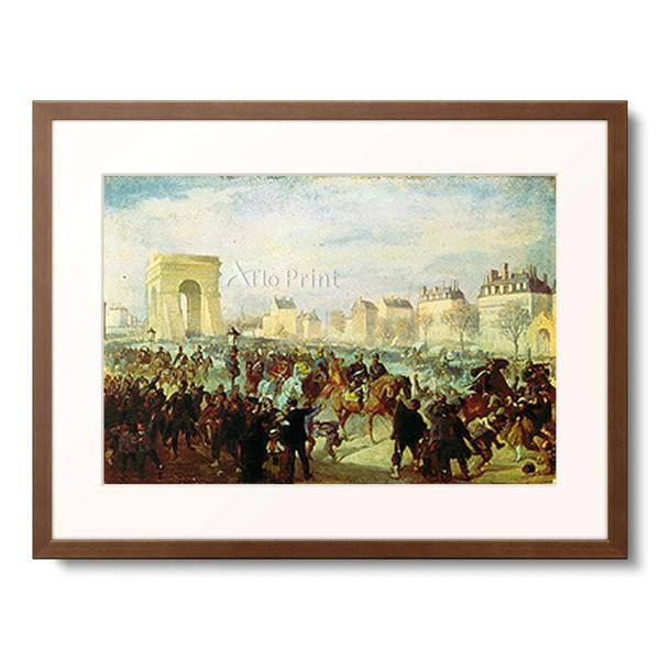 Artist:  Braun, Louis,1836-1916 Imagetitle:  Einzug der deutschen Truppen mit Bismarck in Paris am 3.Marz 1871. Location...