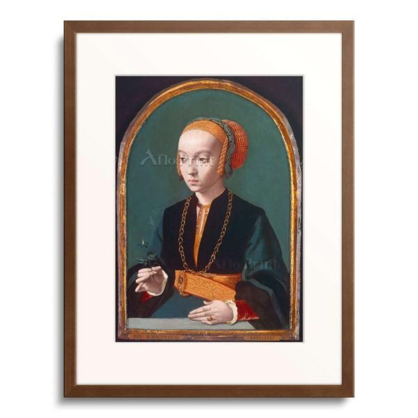 Artist:  Bruyn d.A., Bartholomaus,1493-1555 Imagetitle:  Portrait of Elisabeth Bellinghausen. 1538-39 Dimensions:  34,5 ...