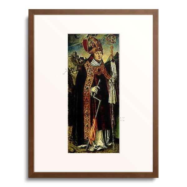 所蔵: バイエルン州立絵画コレクションArtist:  Cranach d.A., Lucas (Schule) Imagetitle:  Der hl. Erasmus. Tafel vom Pfirtscher Altar. Locat...