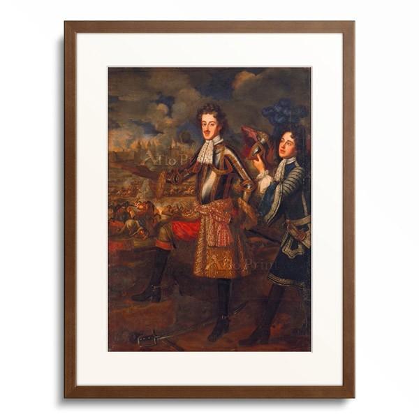 所蔵: バイエルン州立絵画コレクションArtist: Gascar, Henri,1634/35-1701 Imagetitle: Kurfurst Max Emanuel von Bayern bei der Belagerung von...