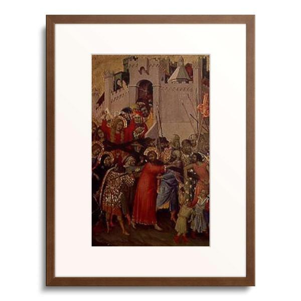 作家名： シモーネ・マルティーニ (1284年-1344年)国籍：  イタリア ジャンル：  ゴシック期シエナ派 所蔵：ルーヴル美術館Artist:  Martini, Simone,ca. 1285-1344 Imagetitle:  D...