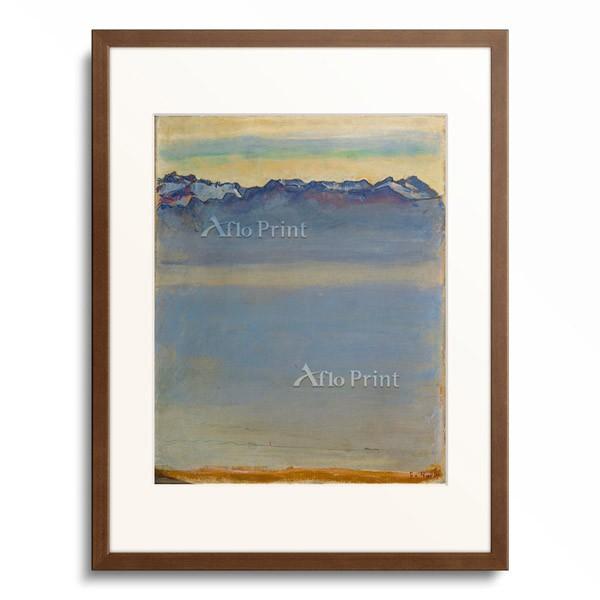 作家名： フェルディナント・ホドラー ( 1853年 - 1918年 ) 国籍： スイス ジャンル ： 世紀末芸術 Artist: Hodler, Ferdinand,1853-1918 Imagetitle: Lake Geneva wi...