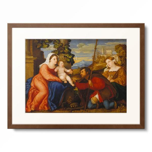 所蔵: アルテ・ピナコテークバイエルン州立絵画コレクションArtist: Palma Vecchio (Jacopo Negretti),1480-1528 Imagetitle: Maria mit dem Kinde sowie den...