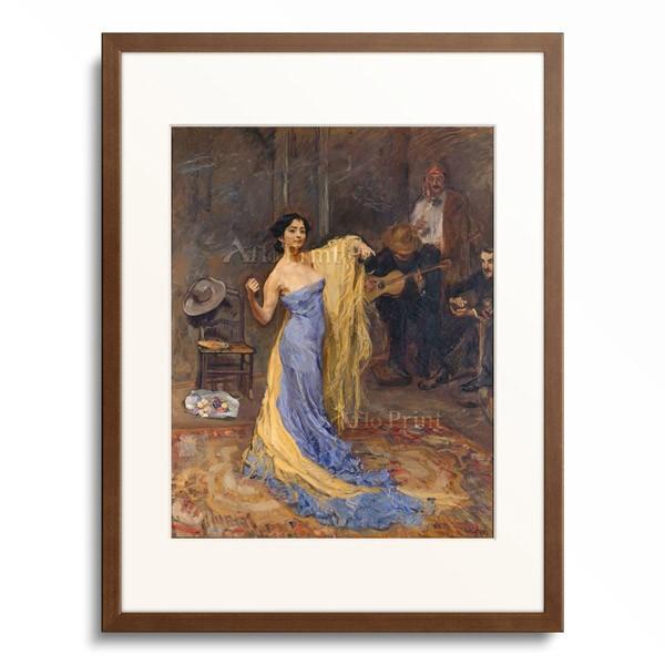 作家名： マックス・スレフォークト (1868年-1932年)国籍： ドイツ ジャンル： 印象派 Artist: Slevogt, Max,1868-1932 Imagetitle: Portrait of the dancer Marie...