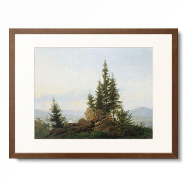 作家名： カスパー・ダヴィッド・フリードリヒ ( 1774年 - 1840年 ) 国籍： グライフスヴァルト出身。 ドイツ ジャンル： ロマン主義Artist: Friedrich, Caspar David,1774-1840 Image...