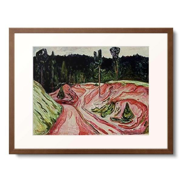 作家名:エドヴァルド・ムンク  ( 1863年 - 1944年 ) 国籍:ノルウェー ジャンル:象徴主義　表現主義  Artist: Munch, Edvard,1863-1944 Imagetitle:Thuringer Wald.