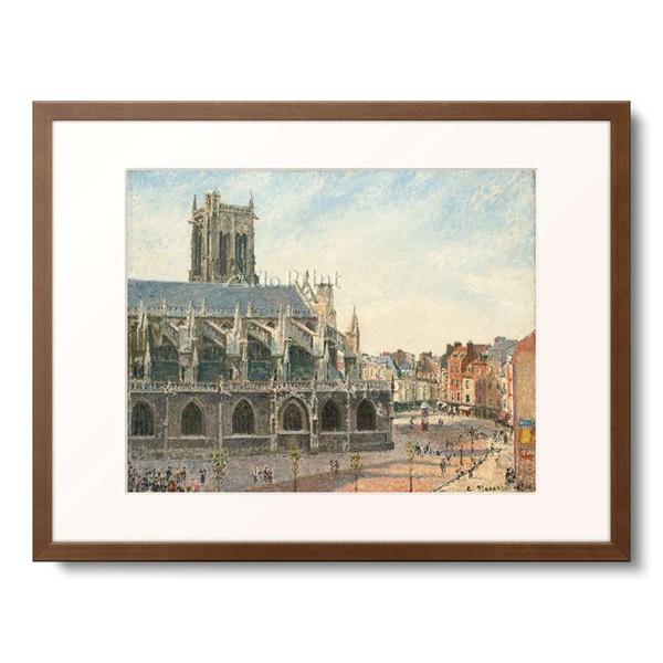 フランスの画家ジャンル： 印象派Artist:  Pissarro, Camille,1830-1903 Imagetitle:  The Church of St Jacques in Dieppe, Morning Sun. 1901 ...