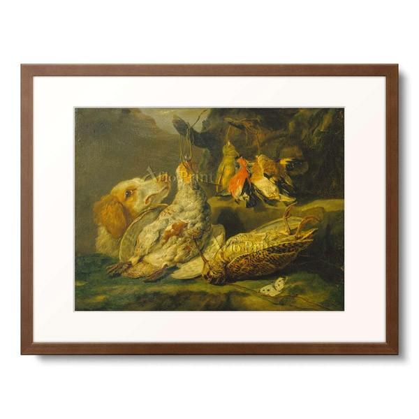 Artist:  Fyt, Jan,1611-1661 Imagetitle:  Stillleben mit Jagdhund und toten Vogeln Dimensions:  47,5 x 62,5 cm Location: ...