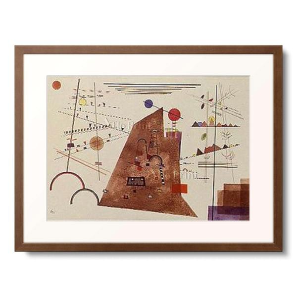 作家名:ワシリー・カンディンスキー  ( 1866年 - 1944年 ) 国籍:ロシア ジャンル:ドイツ表現主義 Artist: Kandinsky, Wassily,1866-1944  Imagetitle:Schweres zwisc...