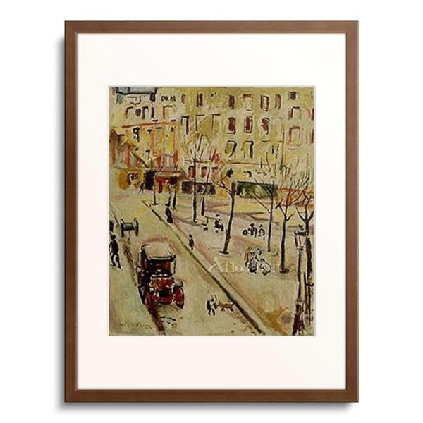 作家名:オトン・フリエスArtist: Friesz, Emile Othon,1879-1949 Imagetitle:Pariser Strassenszene. 1907. 所蔵:Christie's Images Ltd