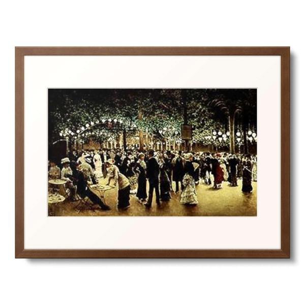 Artist:  Beraud, Jean,1849-1936 Imagetitle:  Der Ball im Park. 1880. Location:  Christie's Images Ltd