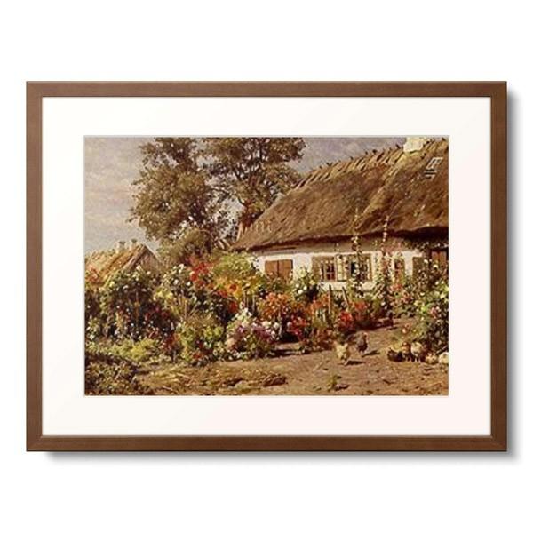 作家名:ペーダー・モルク・モンステッドArtist: Moensted, Peder,1859-1941 Imagetitle:Bauerngarten. 1910(?).