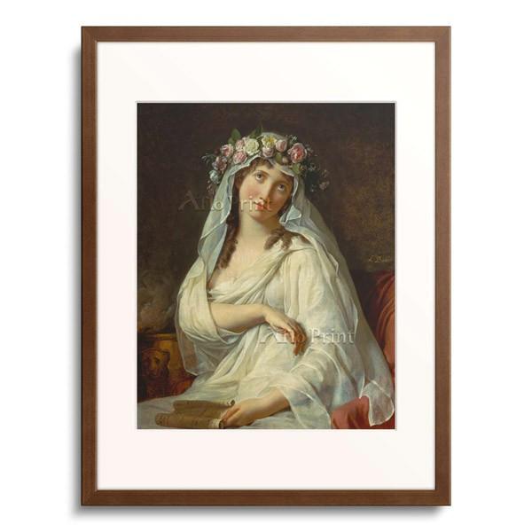 作家名:ジャック=ルイ・ダヴィッド  ( 1748年 - 1825年 ) 国籍:フランス ジャンル:新古典主義 Artist: David, Jacques Louis,1748-1825 Imagetitle:A crowned vest...