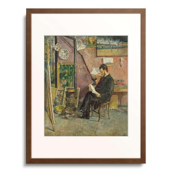 作家名： アルマン・ギヨマン　(1841年-1927年)国籍： フランスジャンル： 印象派  Artist:  Guillaumin, Jean-Baptiste Armand,1841-1927 Imagetitle:  Portrait...