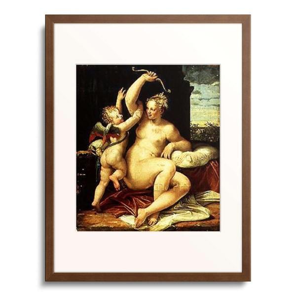 作家名： パオロ・ヴェロネーゼ  ( 1528年 - 1588年 ) タイトル：「ヴィーナスとキューピッド」国籍： イタリア ジャンル　： ルネサンス　ヴェネツィア派Artist:  Veronese, Paolo (Paolo Calia...