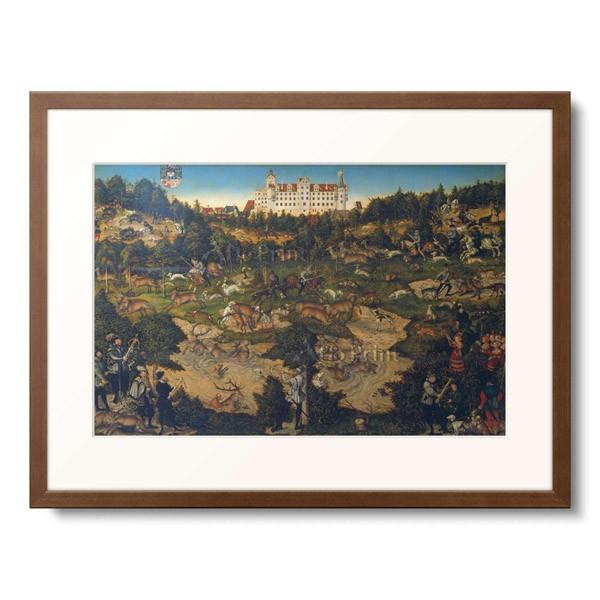 作家名： ルーカス・クラナハ (1472年 - 1553年)国籍： ドイツジャンル： 北方ルネサンス Artist:  Cranach the Elder, Lucas,1472-1553 Imagetitle:  Hunting at t...